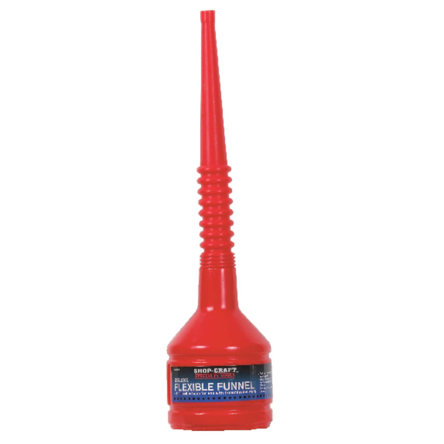 Custom Accessories Shop Craft Red 11 in. H Plastic Flexible Funnel ...