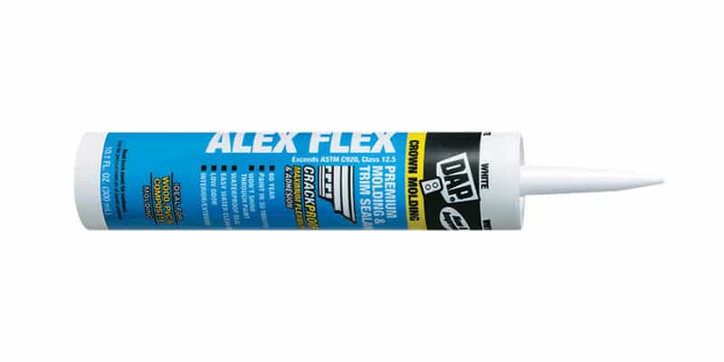 DAP Alex Flex White Acrylic Latex Interior Molding and Trim Adhesive ...