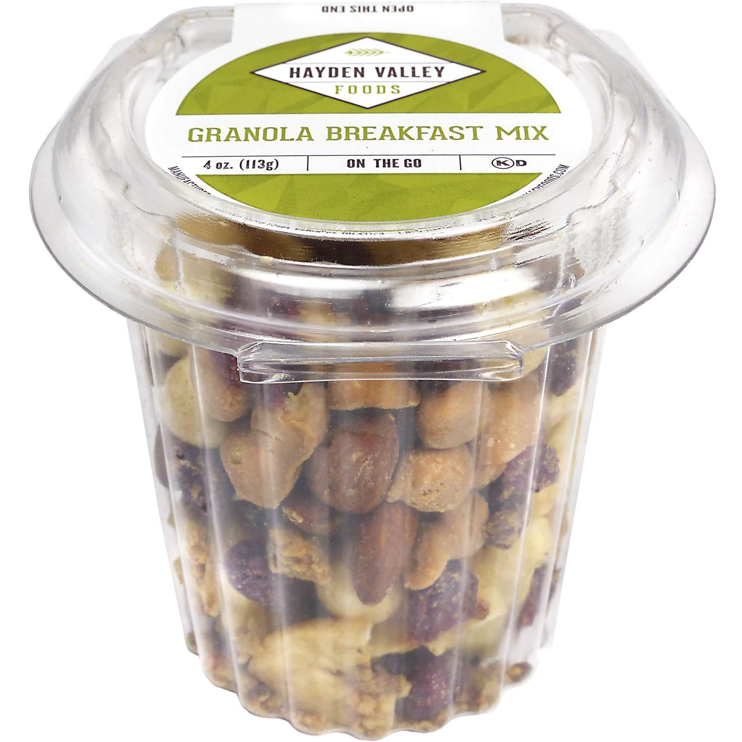 Hayden Valley Foods Assorted Granola Breakfast Mix 4 oz Clamshell - Ace ...