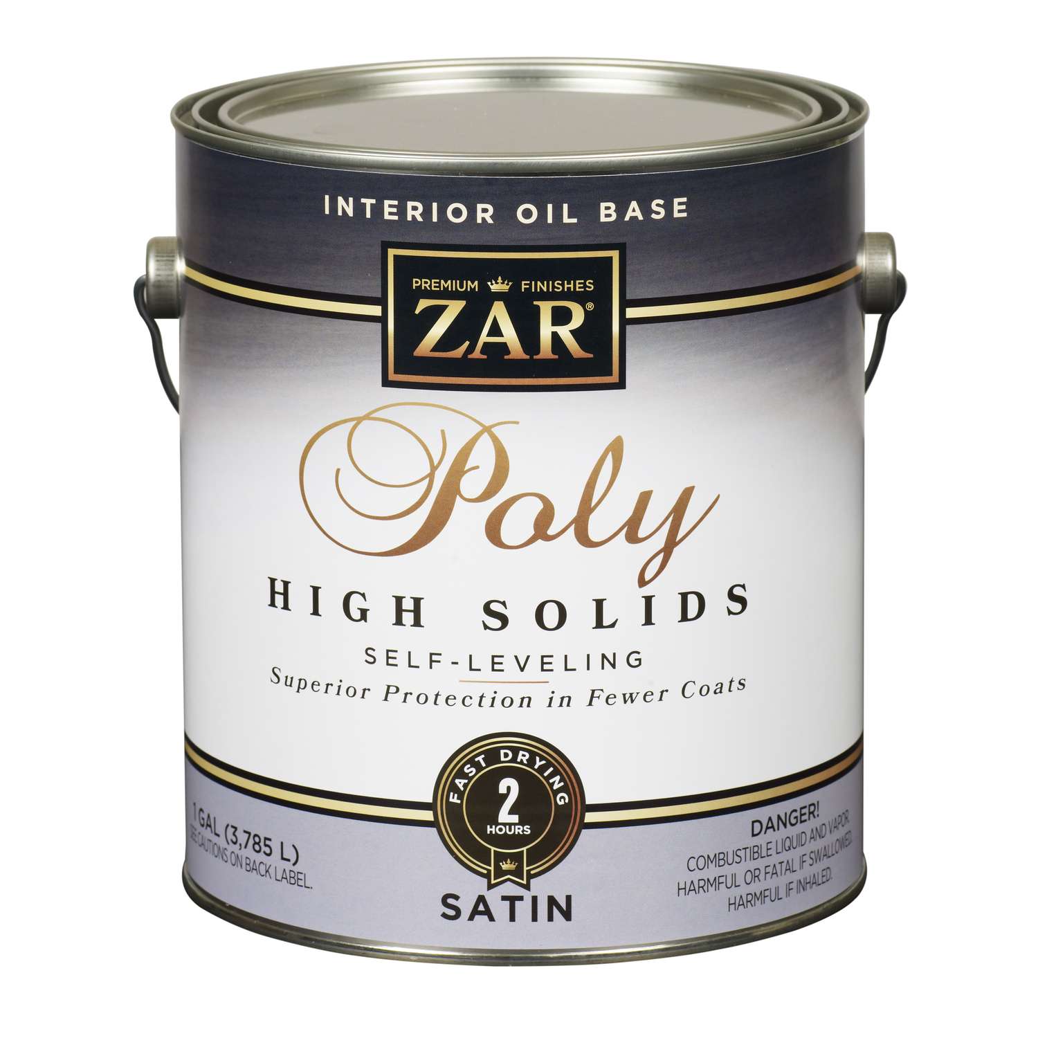 ZAR Satin Clear Oil-Based Polyurethane 1 gal - Ace Hardware