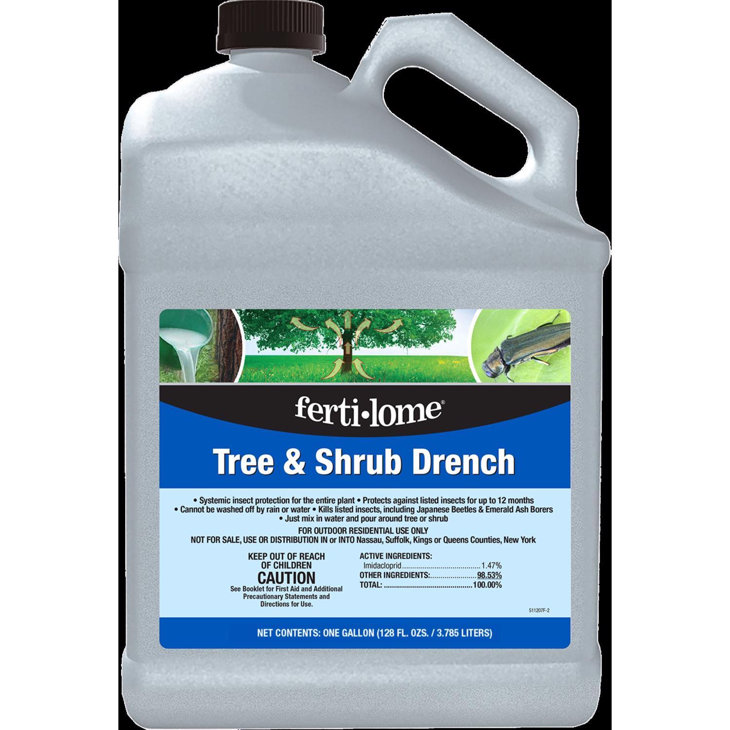 Ferti-lome Tree & Shrub Drench Systemic Insecticide Liquid 1 gal Mfr ...
