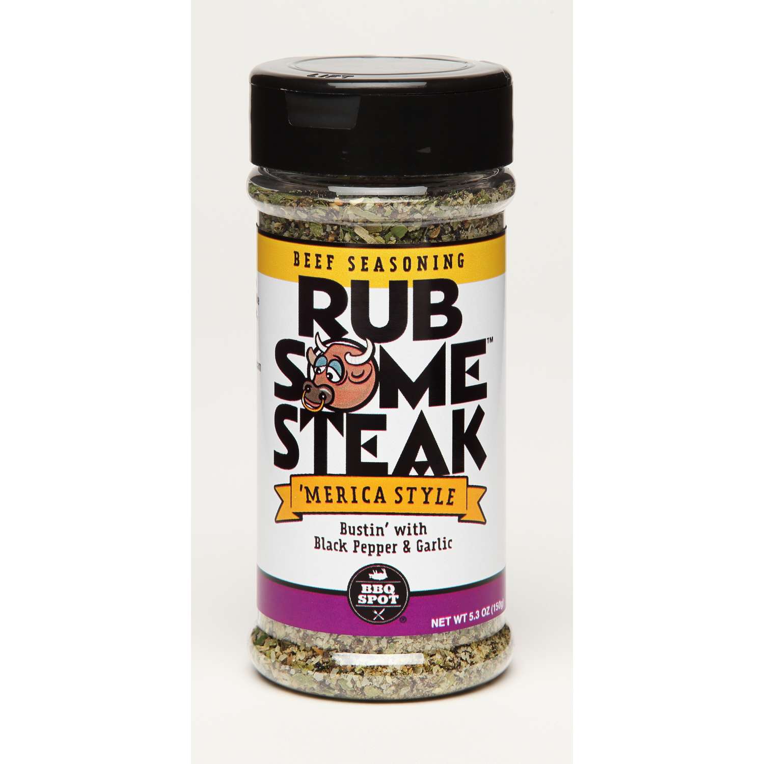 BBQ Spot Rub Some Black Pepper and Garlic Seasoning Rub 5.3 oz. - Ace ...