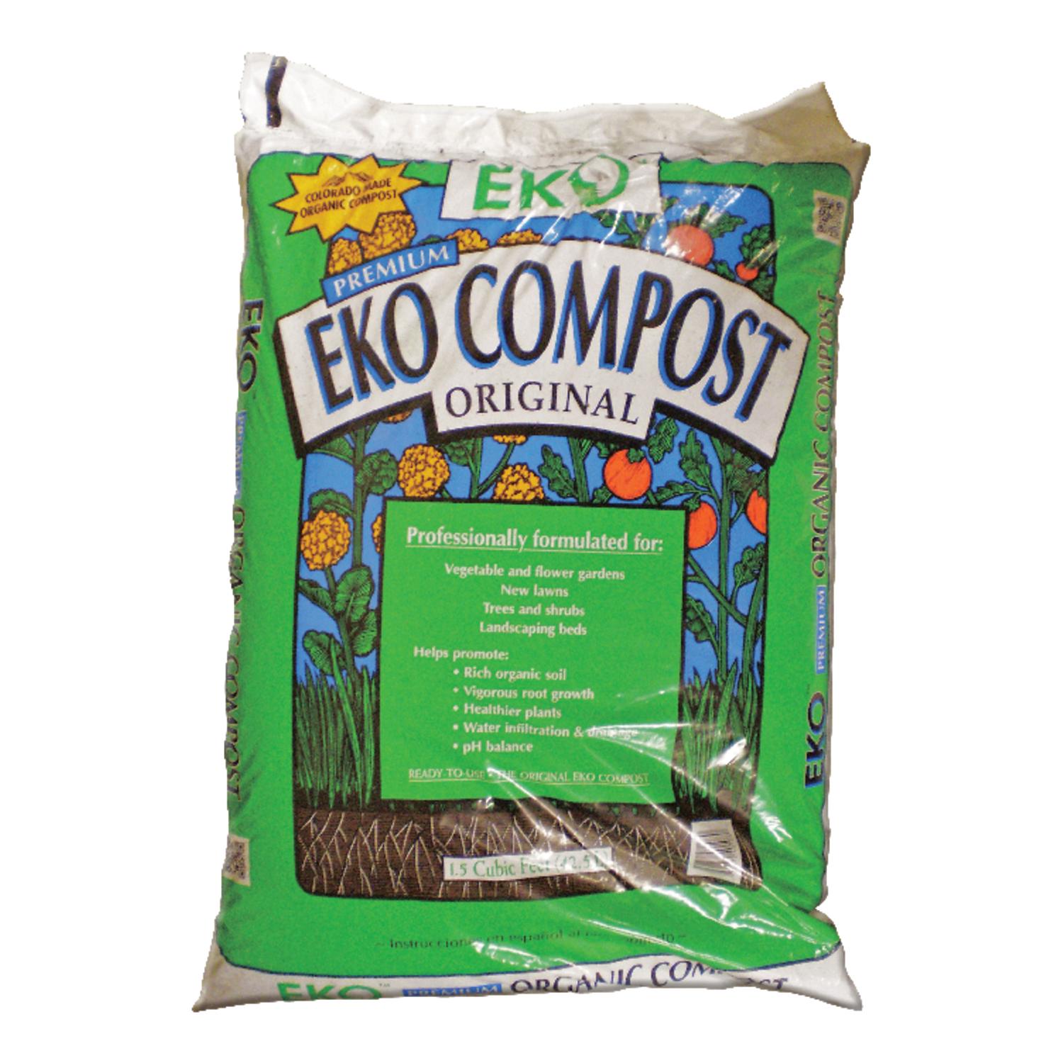 Eko Original Organic Garden Compost 1.5 cu ft Mfr# EKOC1.5 - Ace Hardware