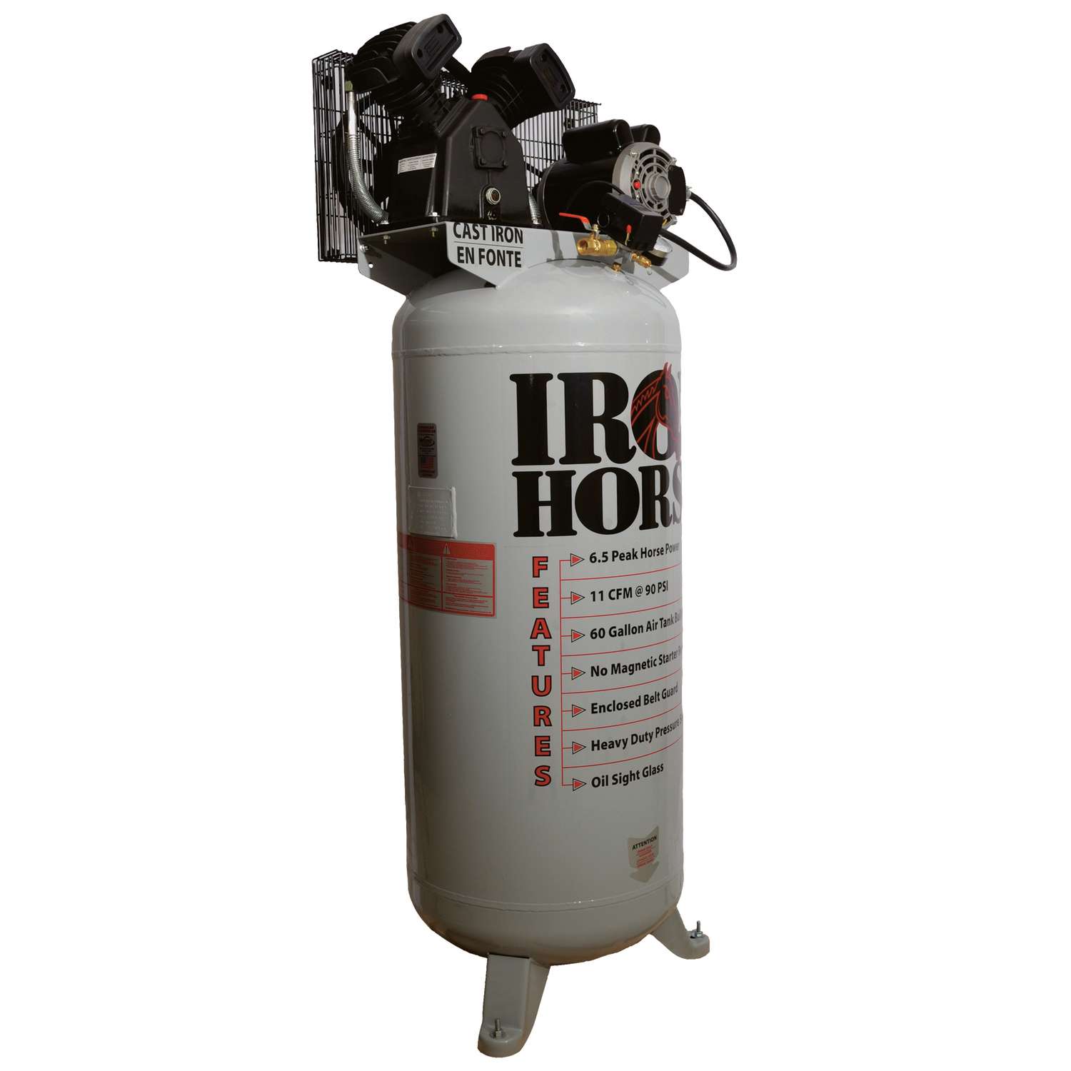 Iron Horse 60 gal Vertical Air Compressor 150 psi 6.5 HP - Ace Hardware