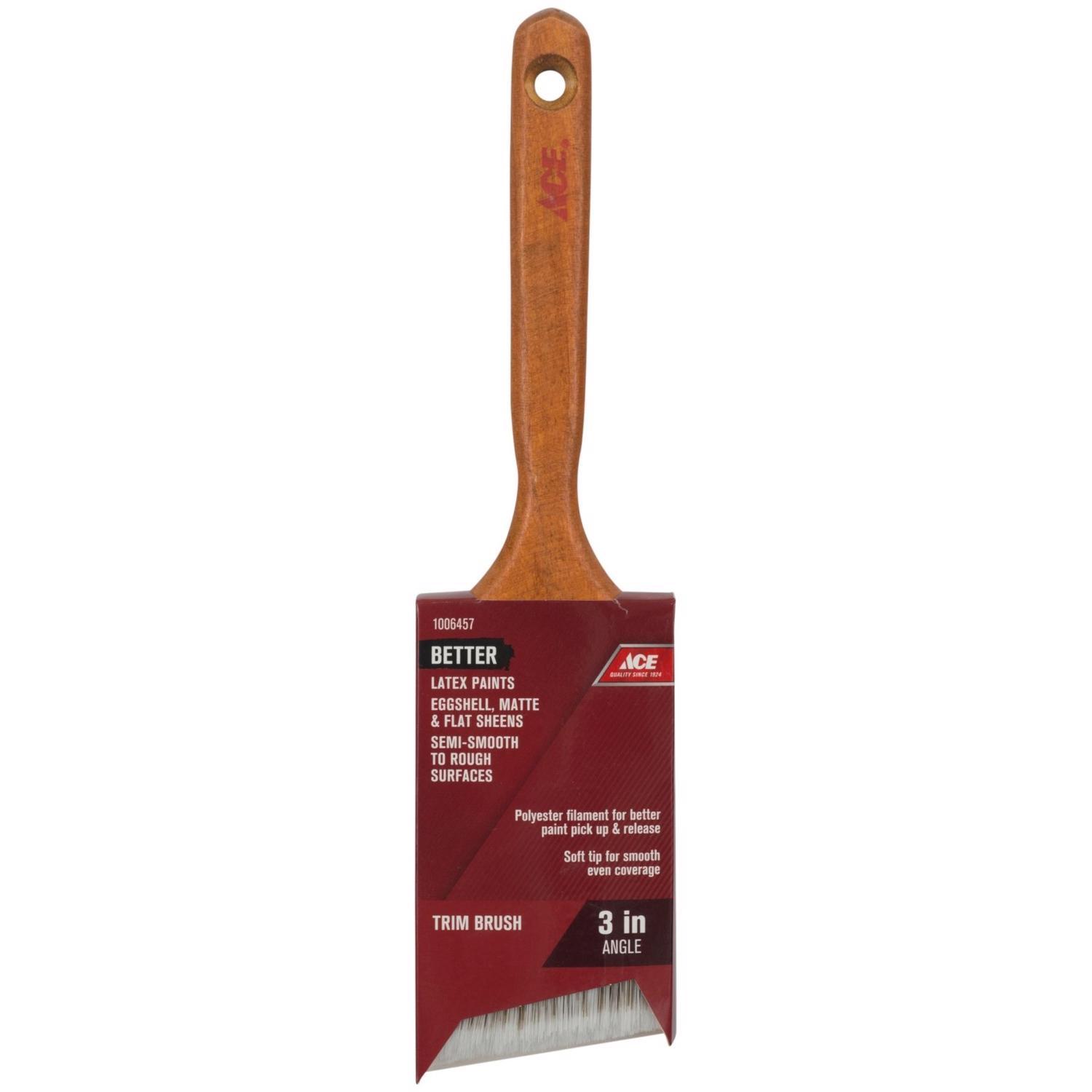 Ace Better 3 in. Angle Paint Brush Mfr# ACE 27251 0300 - Ace Hardware