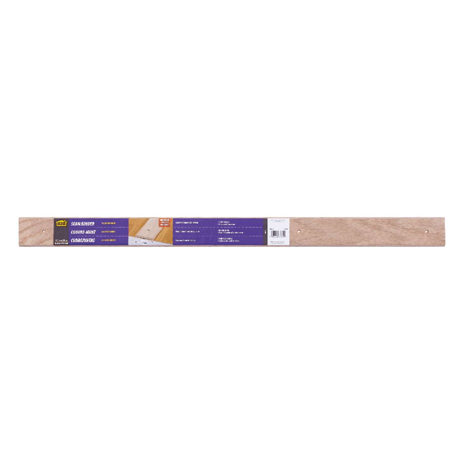 M-D 2-1/2 in. W X 36 in. L Unfinished Brown Hardwood Seam Binder - Ace ...