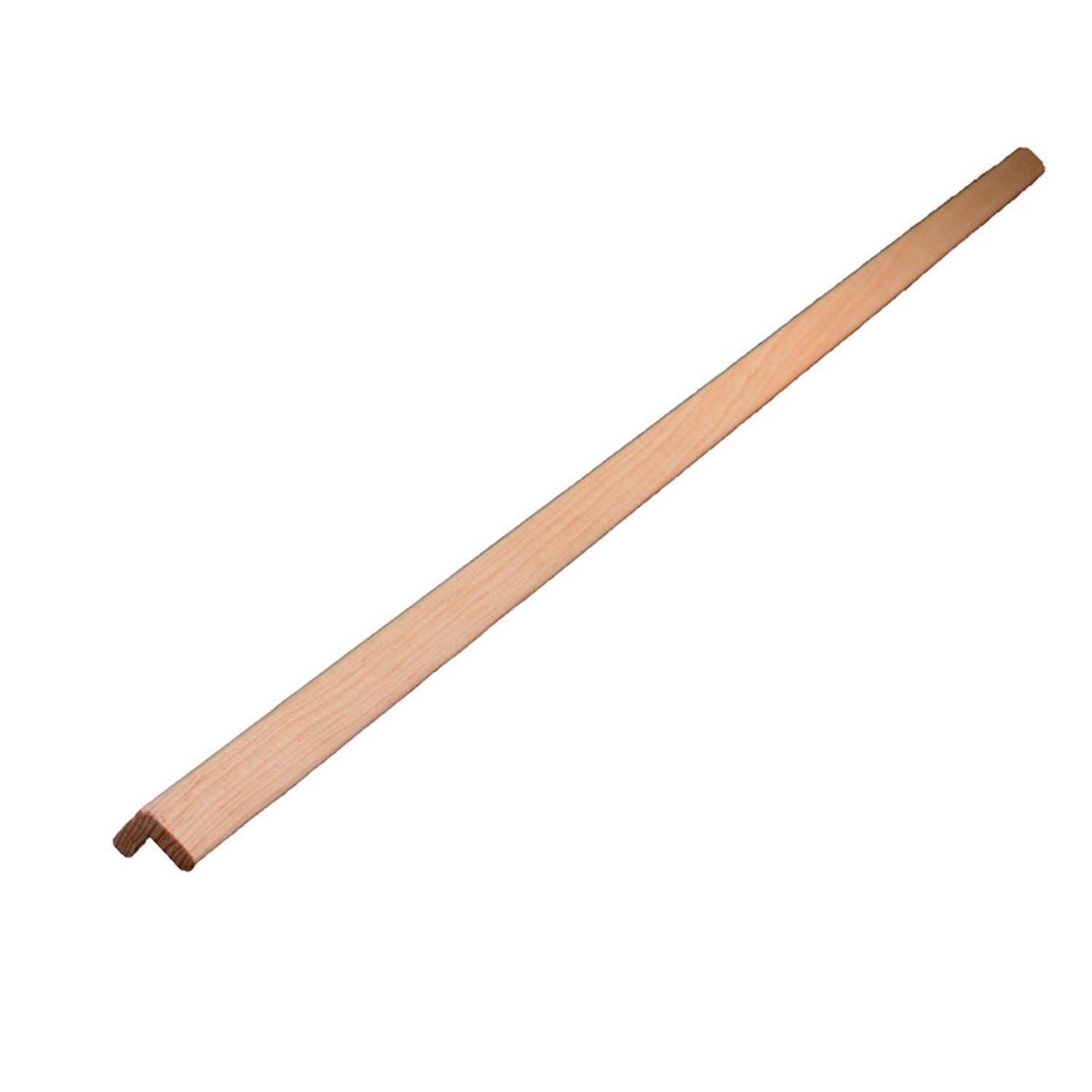 Alexandria Moulding 3/4 in. H X 3/4 in. W X 8 ft. L Unfinished Natural ...