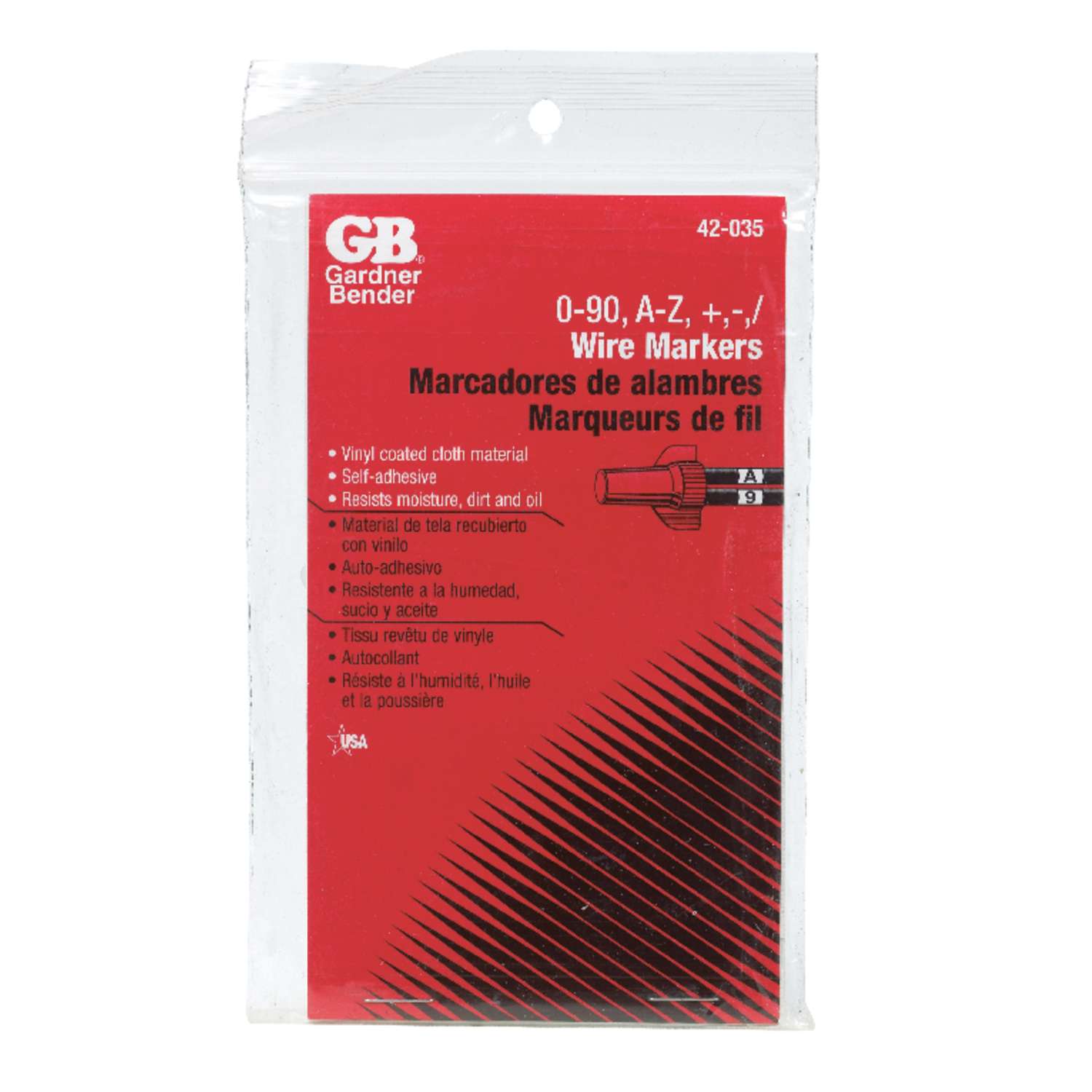 Gardner Bender Wire Marker 6 pk - Ace Hardware