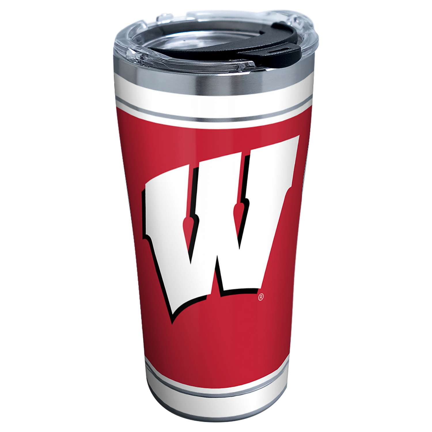 Tervis Collegiate 20 oz Multicolored BPA Free Wisconsin Badgers Tumbler ...