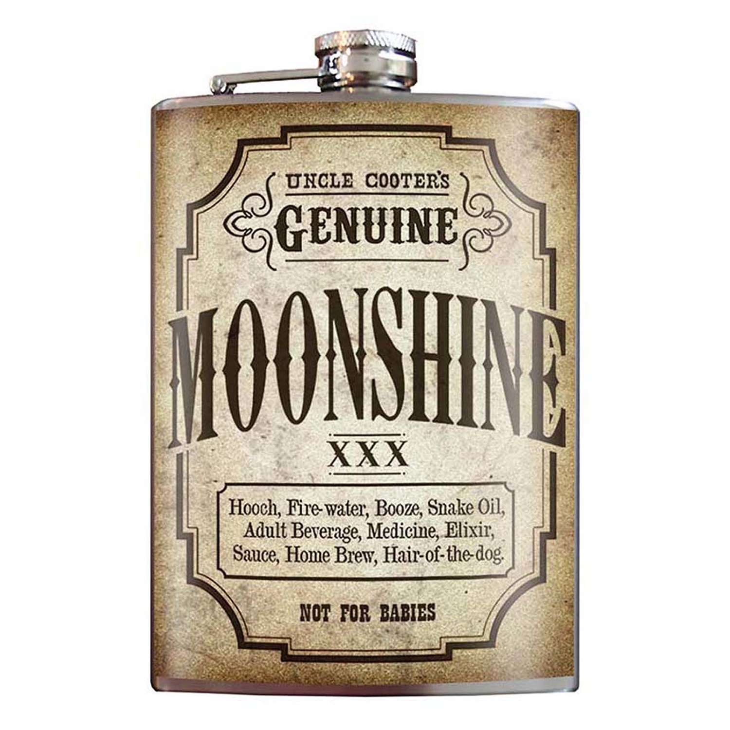 Trixie & Milo 8 oz Brown Stainless Steel Hip Flask - Ace Hardware