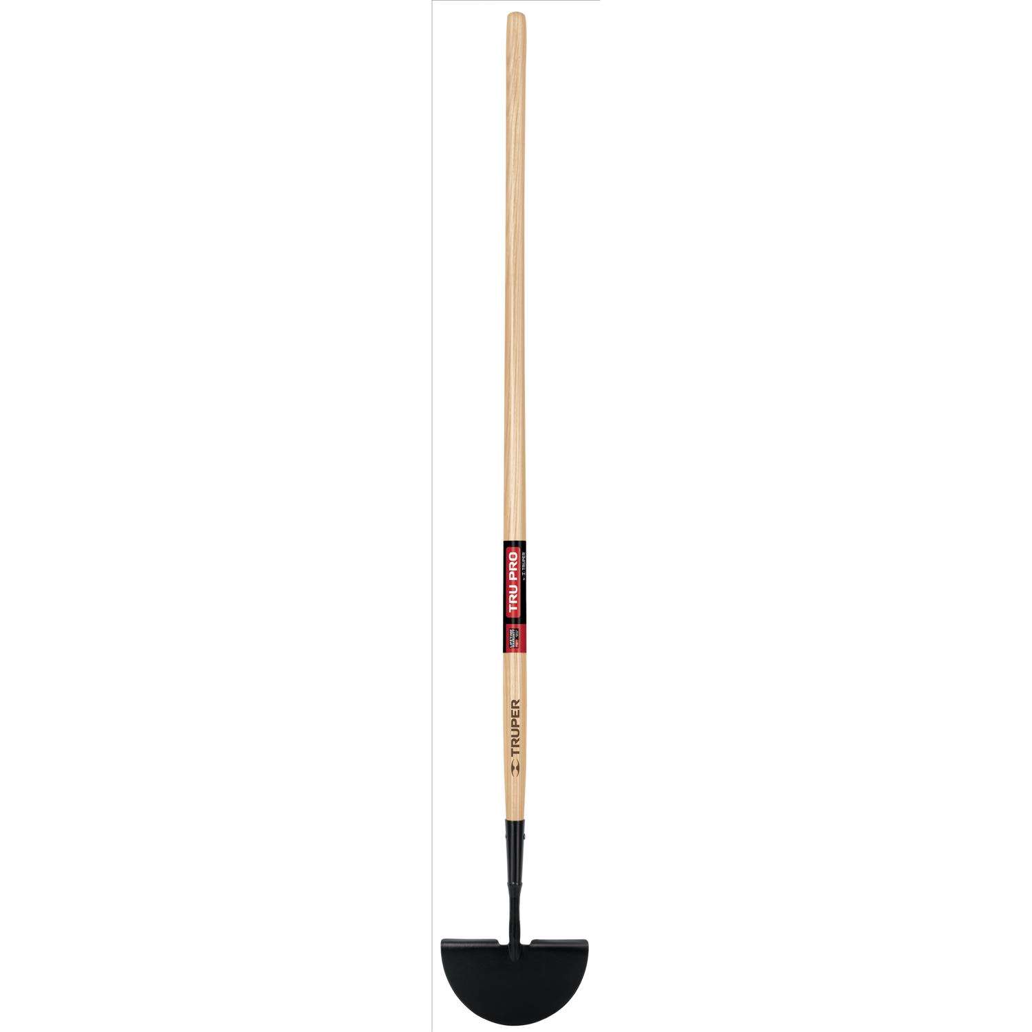 Truper Tru Pro Steel Half Moon Edger 48 in. Wood Handle - Ace Hardware