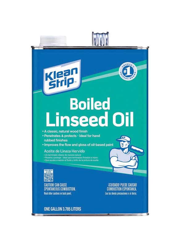 Klean Strip Transparent Clear Boiled Linseed Oil 1 gallon (US) - Ace ...