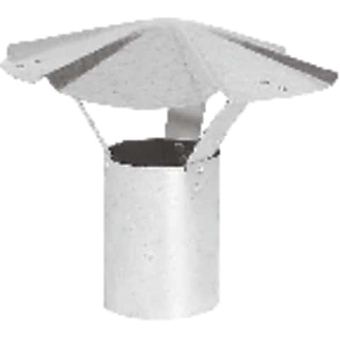 Imperial 6 in. D Steel Rain Cap - Ace Hardware