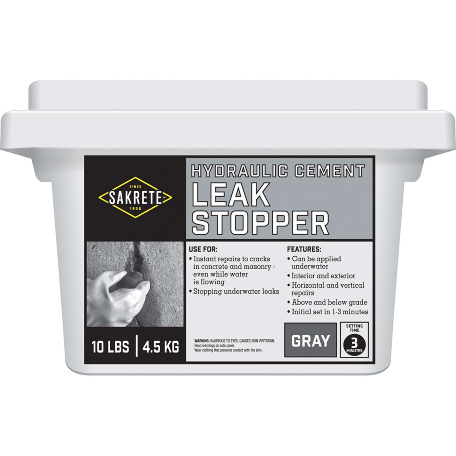 Sakrete Hydraulic Cement 10 lb Gray - Ace Hardware