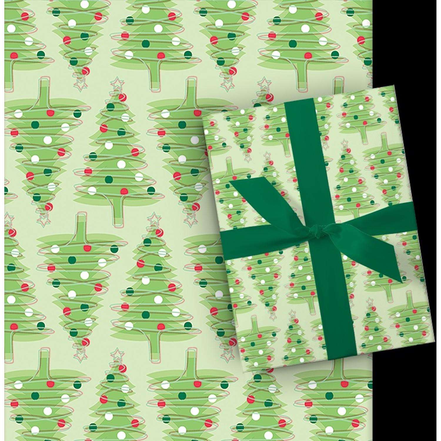 Paper Image Multi-Color Christmas Gift Wrap - Ace Hardware
