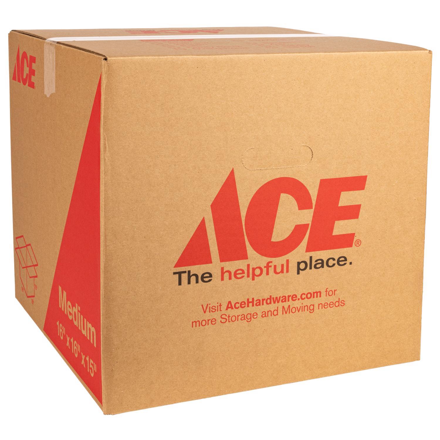Ace 15 in. H X 16 in. W X 16 in. L Cardboard Corrgugated Box 1 pk - Ace ...