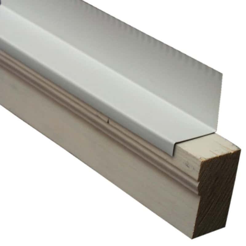 Amerimax 1.25 in. W X 10 ft. L Aluminum Drip Edges White - Ace Hardware