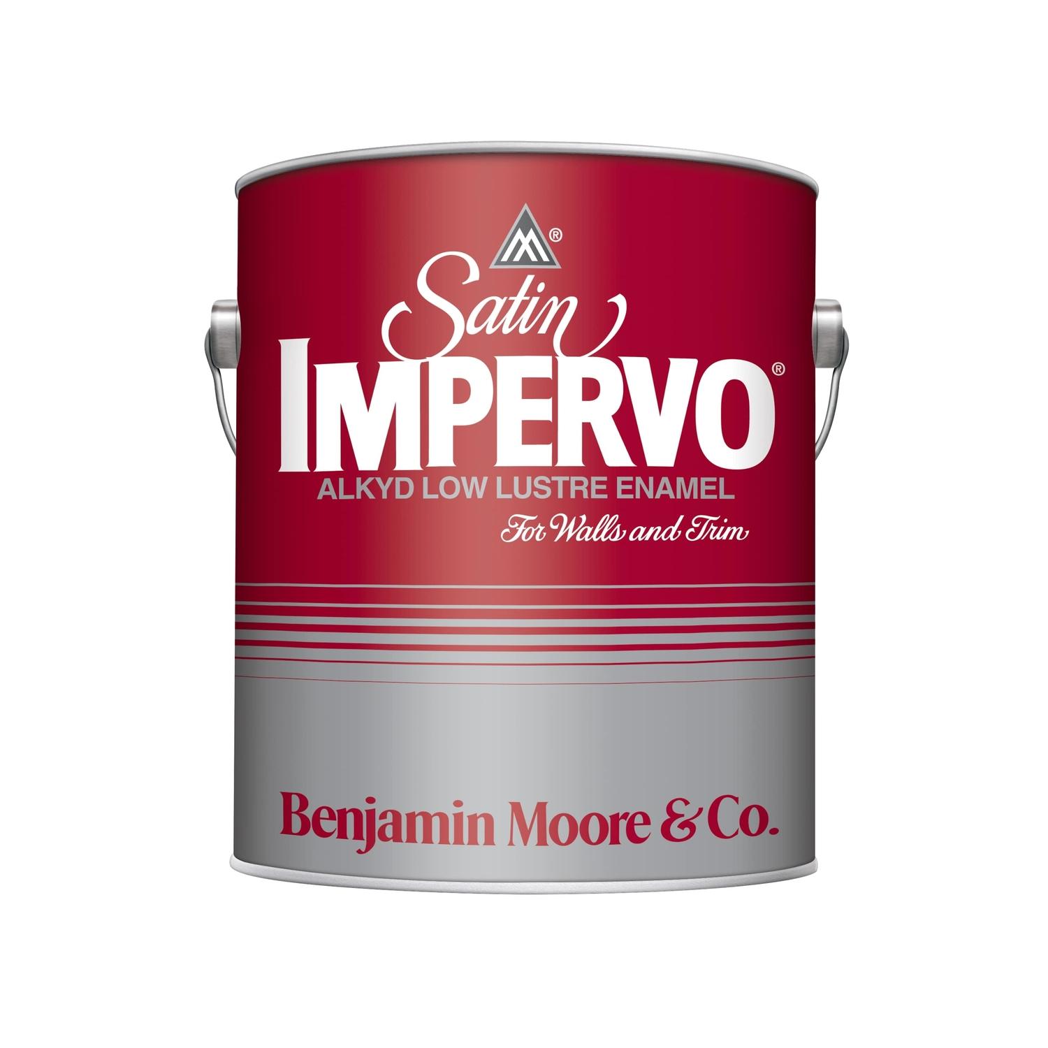 Benjamin Moore Satin Impervo Low Lustre Base 4 Enamel Interior 1 gal ...
