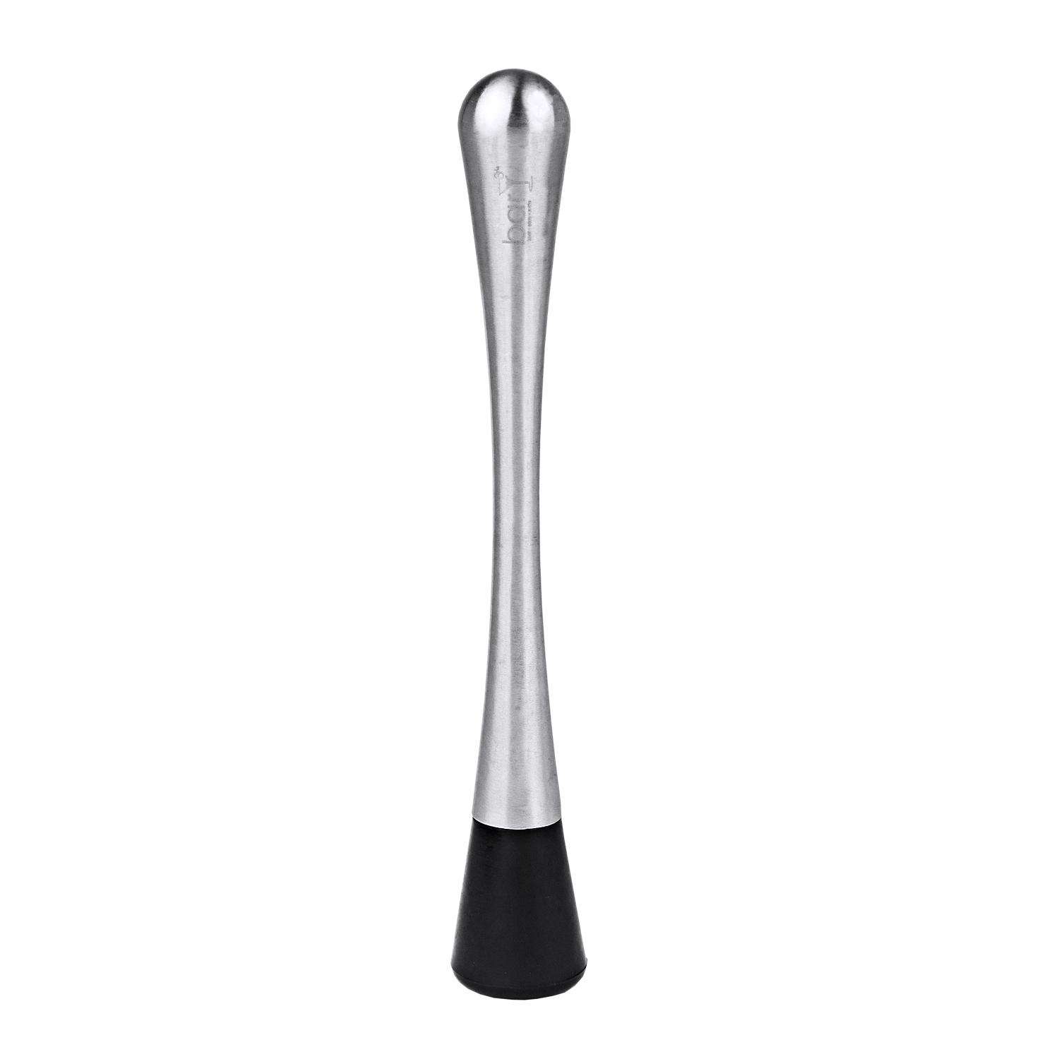 BarY3 Black/Silver Stainless Steel Muddler - Ace Hardware