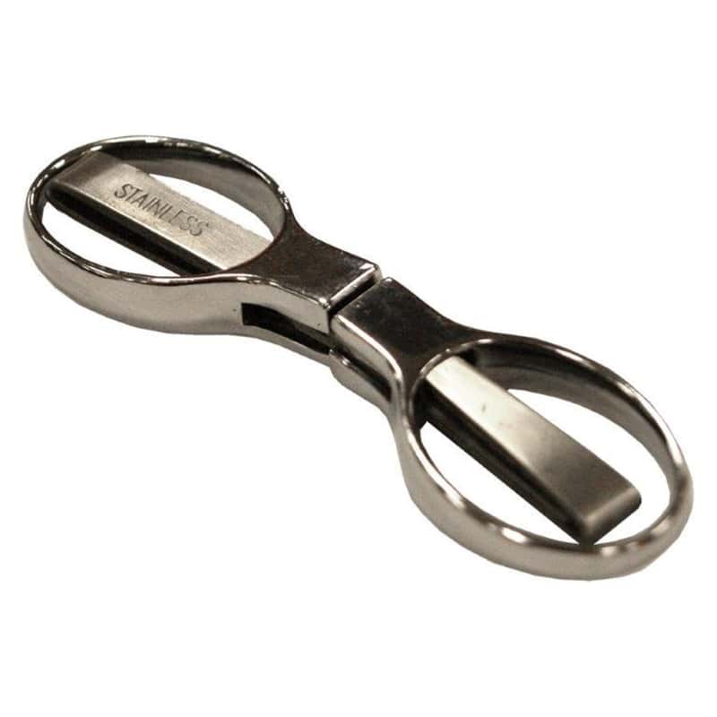 UST Brands Silver Folding Scissors 0.4 in. H X 1.8 in. W X 3.5 in. L 1 ...
