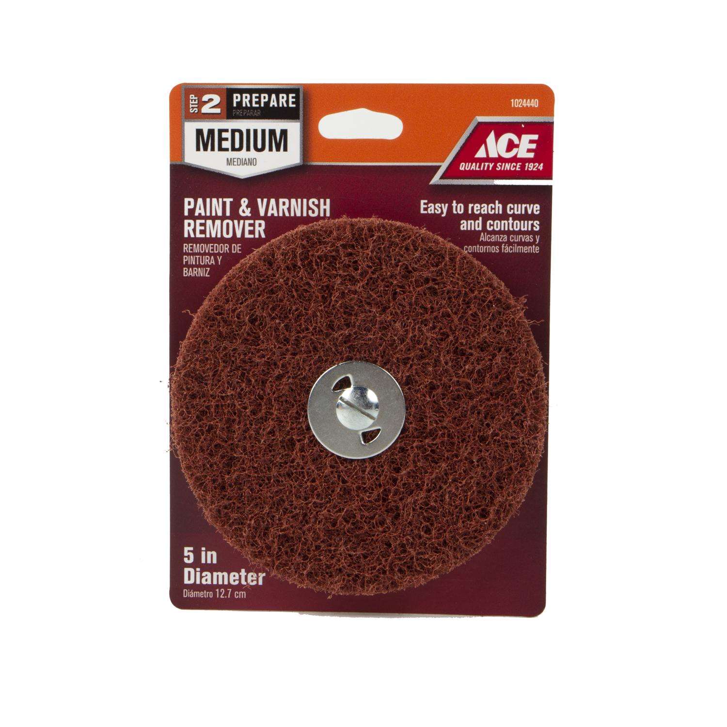 Ace 5 in. Synthetic/Wool Blend Bolt-On Drill Mount Paint and Varnish ...