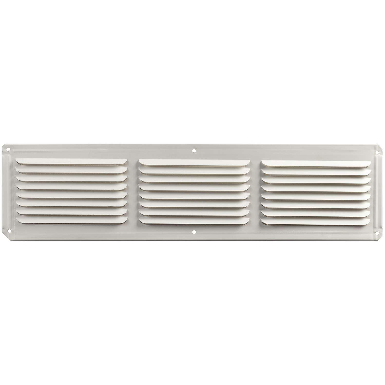 Master Flow 4 in. H X 16 in. W X 16 in. L Powder-Coated White Aluminum ...