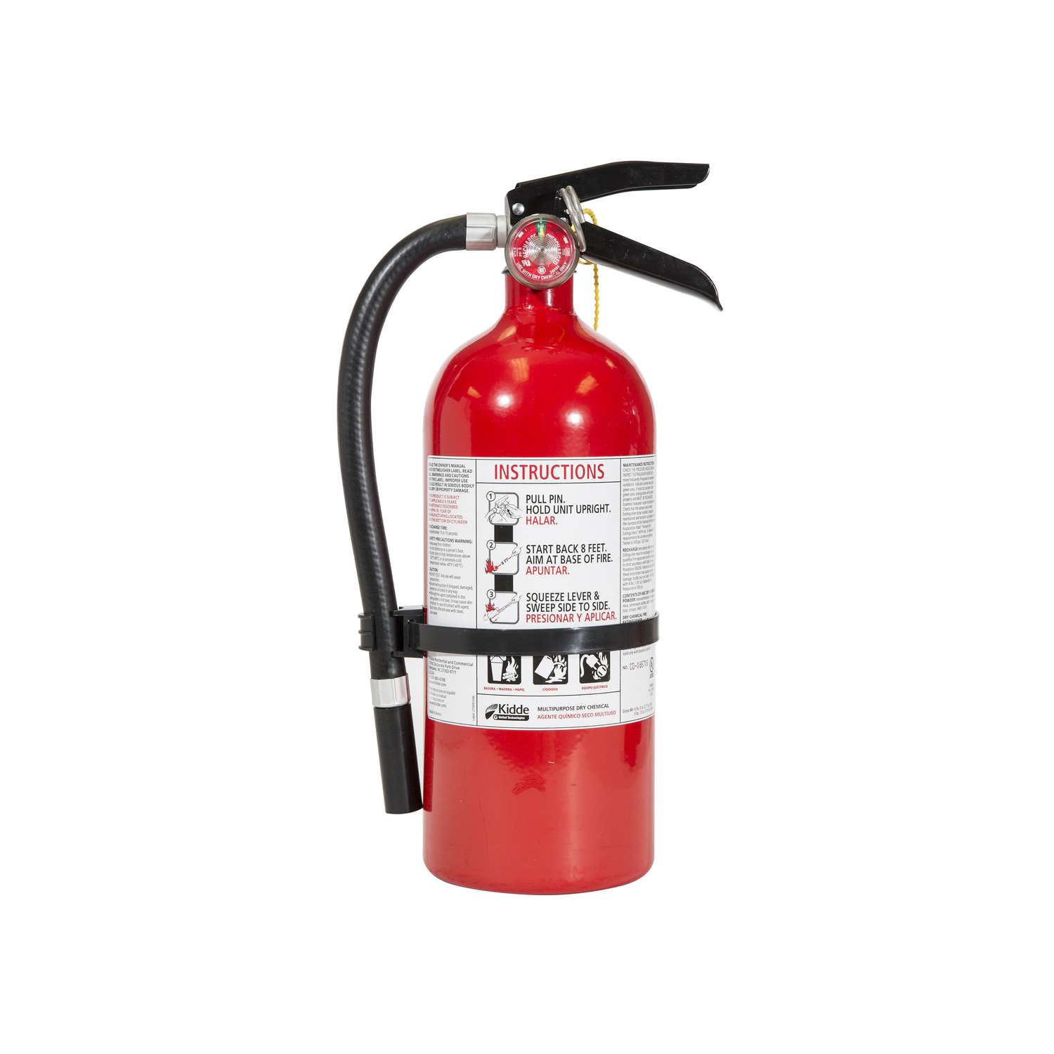 Kidde Pro 210 4 lb Fire Extinguisher For Home/Workshops US Coast Guard ...
