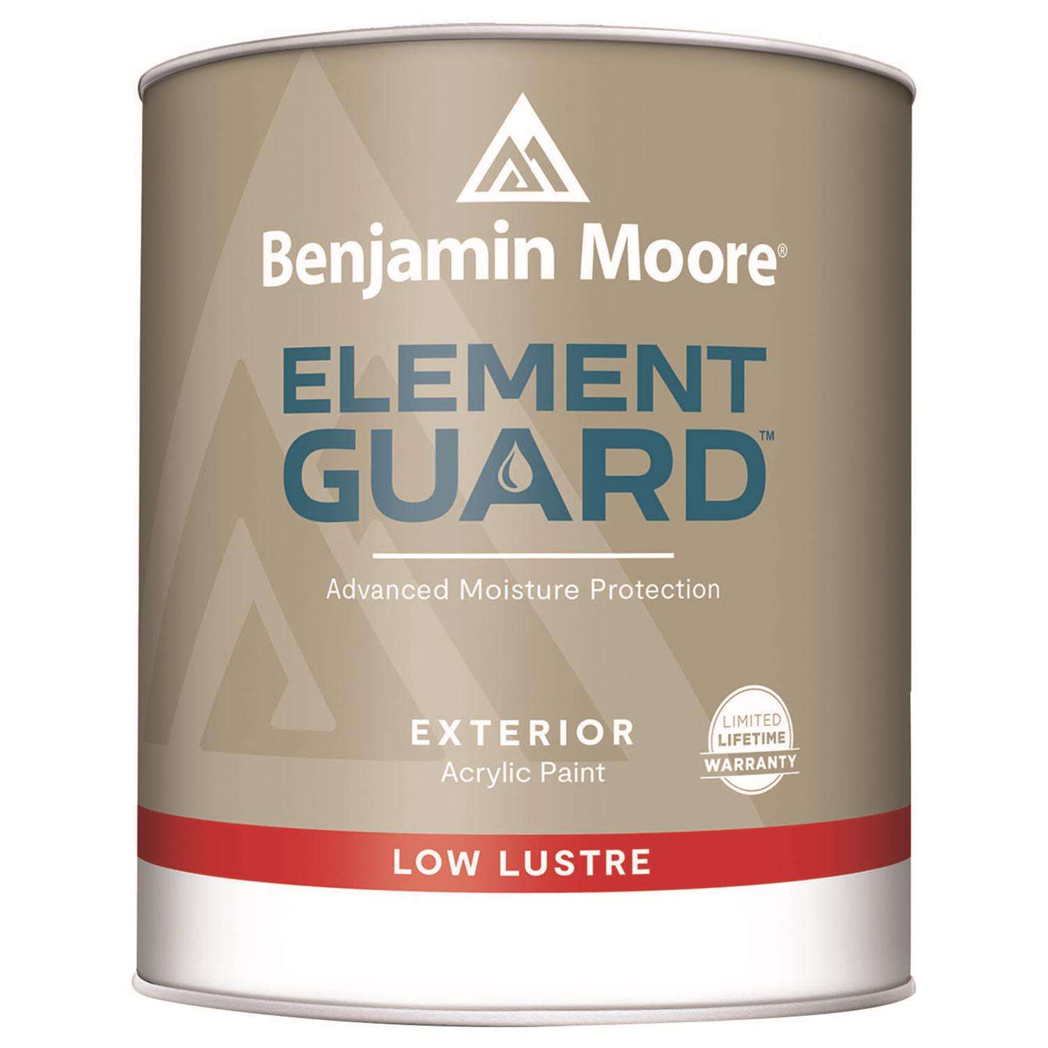 Benjamin Moore Element Guard Low Luster Base 4 Paint Exterior 1 qt ...