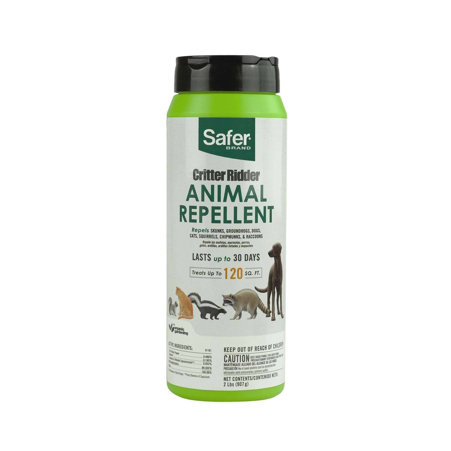 Safer Brand Critter Ridder Animal Repellent Granules For Most Animal ...