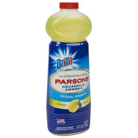 Brillo Parson's Lemon Fresh Scent Concentrated Ammonia Liquid 28 oz Mfr ...