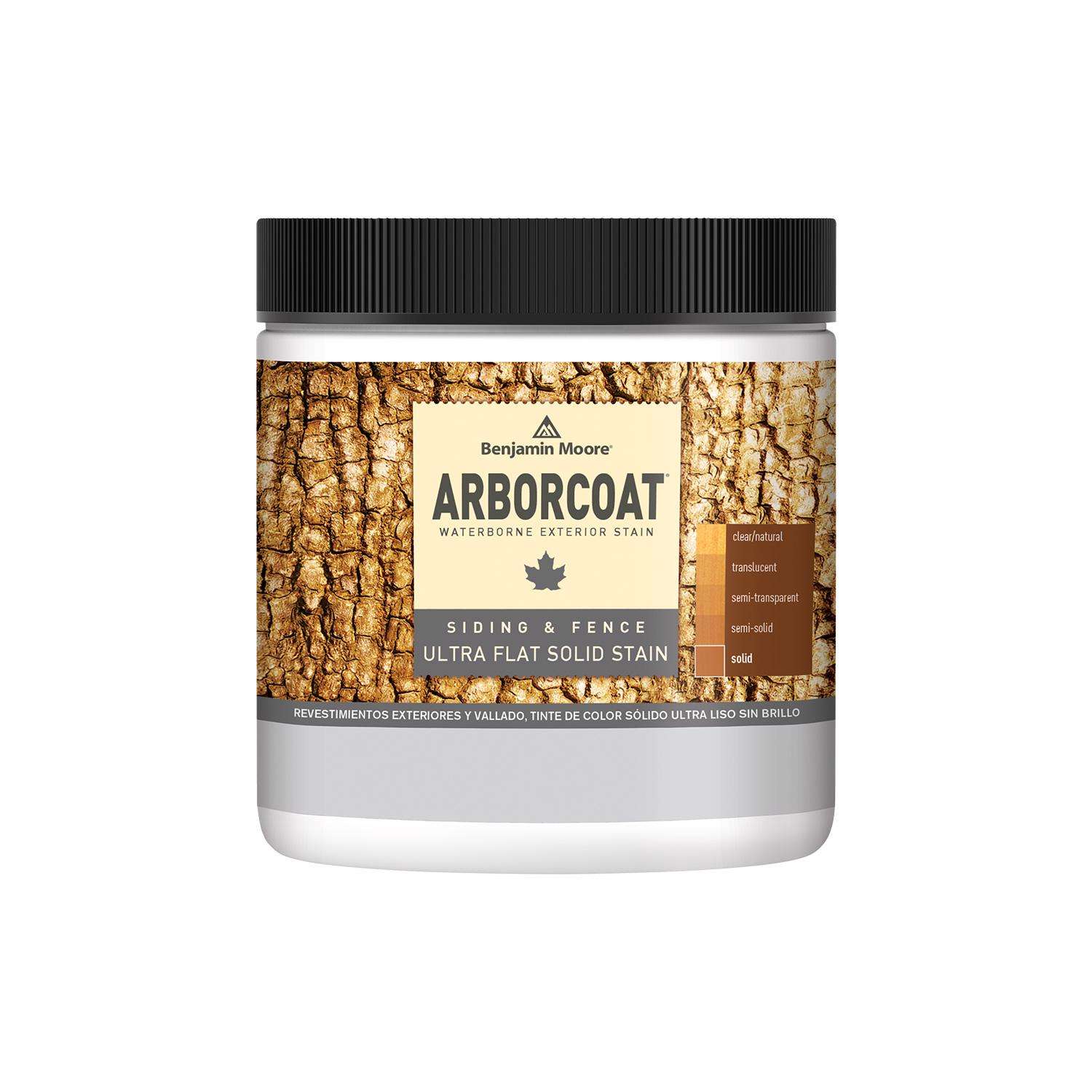 Benjamin Moore Arborcoat Solid Tintable Ultra Flat Base 4 Acrylic Latex ...