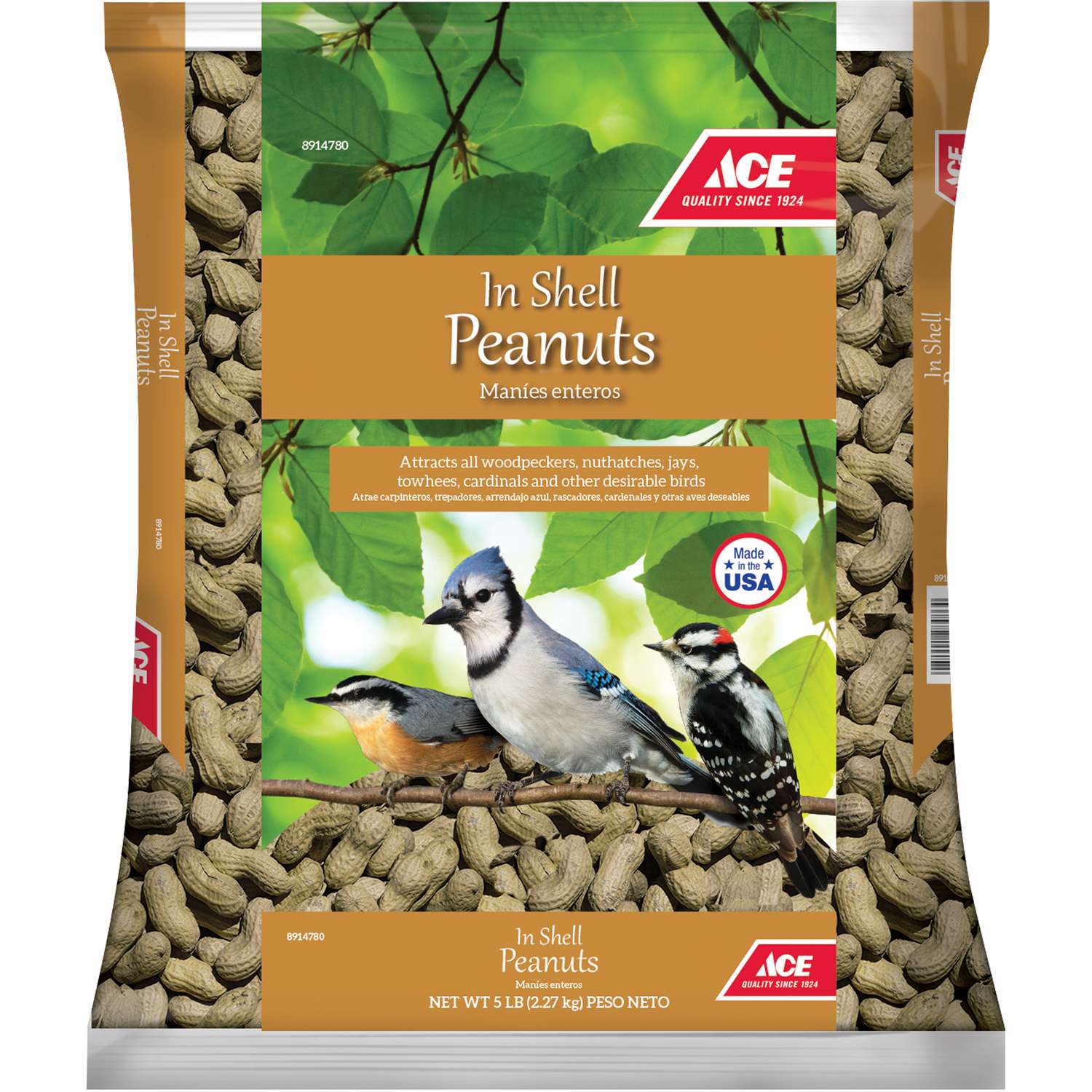 Ace Wild Bird In-Shell Peanuts In-Shell Peanuts 5 lb - Ace Hardware