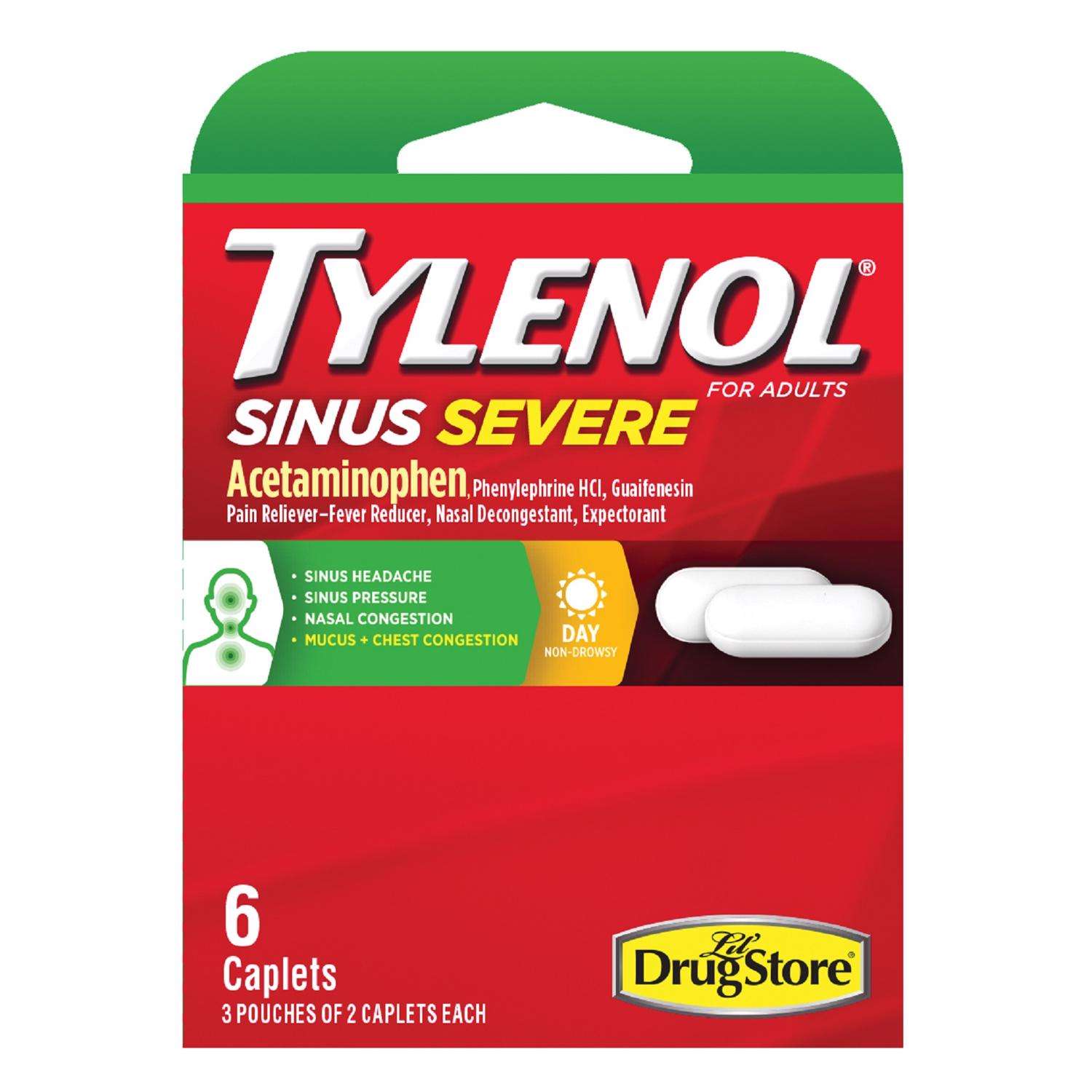 Tylenol White Multi Symptom Sinus Medicine - Ace Hardware