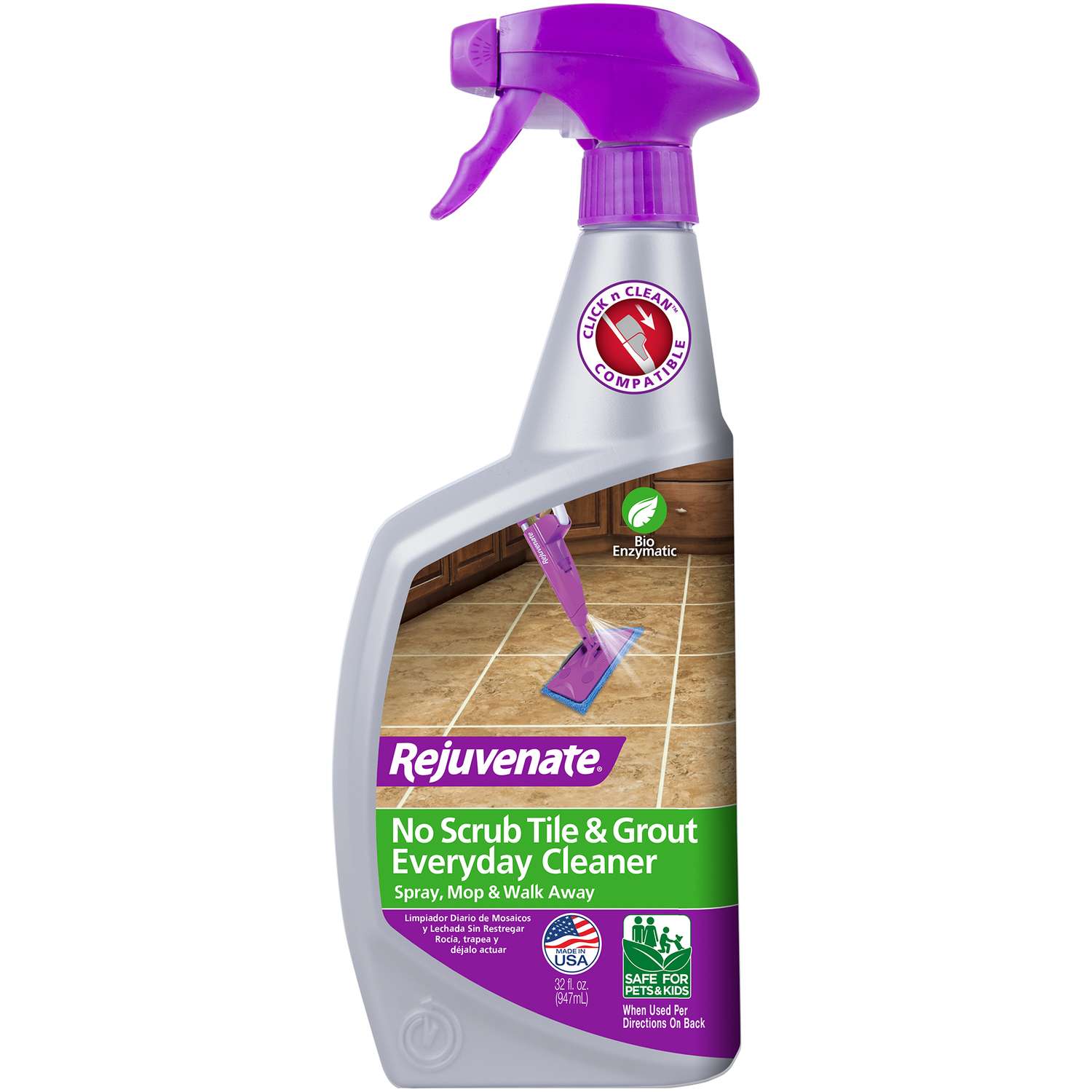 Rejuvenate Grout and Tile Cleaner 32 oz - Ace Hardware