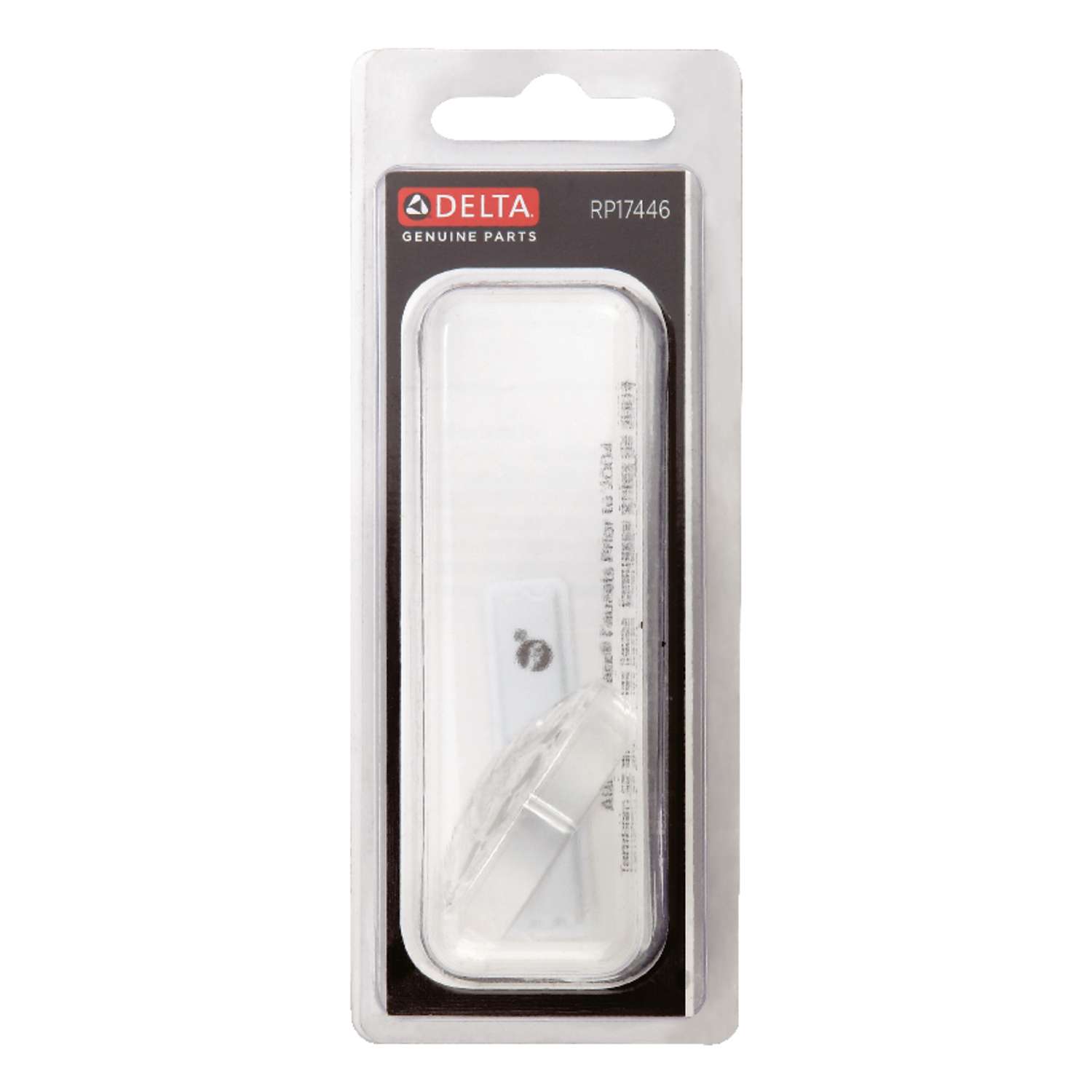 Delta Wave Chrome Acrylic Faucet Handle Button For Delta Single Handle ...