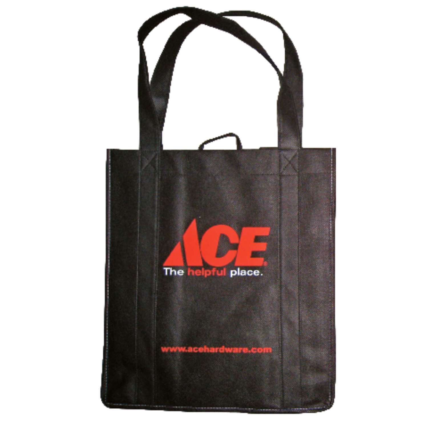 Ace 13-1/2 in. H X 12-1/2 in. W X 14 in. L Reusable Shopping Bag - Ace ...