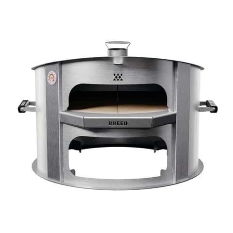 Breeo Live-Fire Wood Pizza Oven Silver Mfr# BR-PI-OV - Ace Hardware