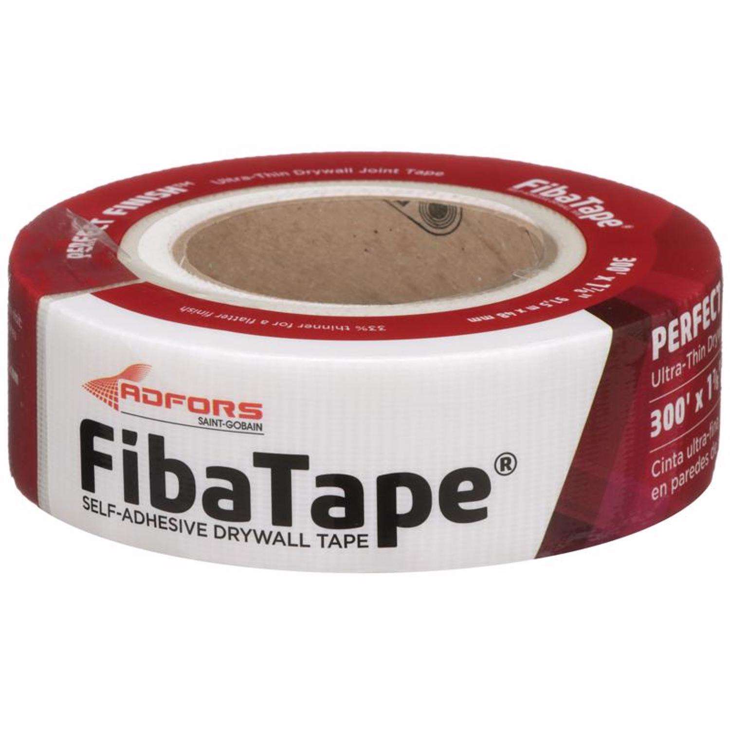 ADFORS Fiba Tape 300 ft. L X 1-7/8 in. W Fiberglass Mesh White Self ...
