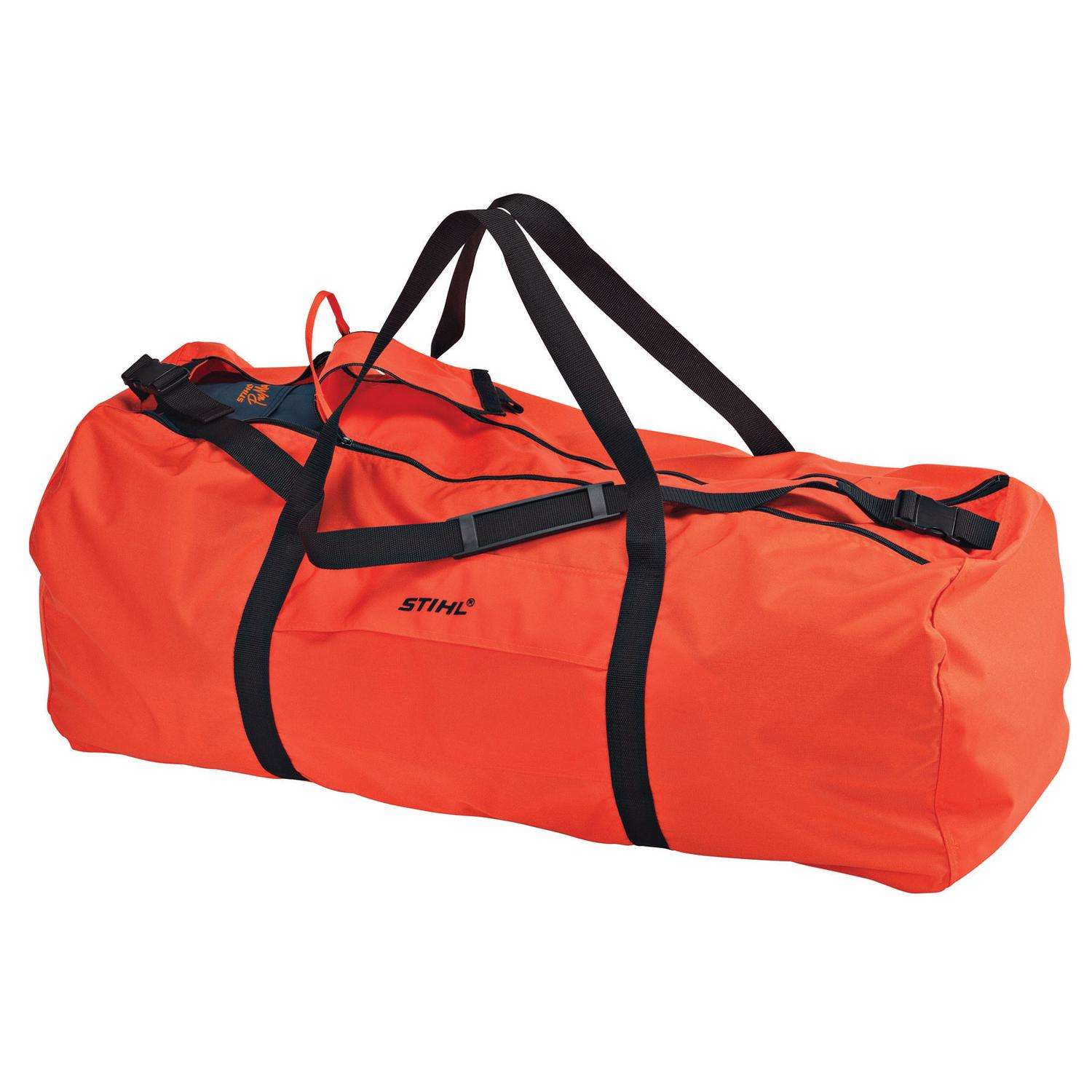 STIHL 20 in. W X 10 in. H Nylon Duffel Bag Orange 1 pc - Ace Hardware