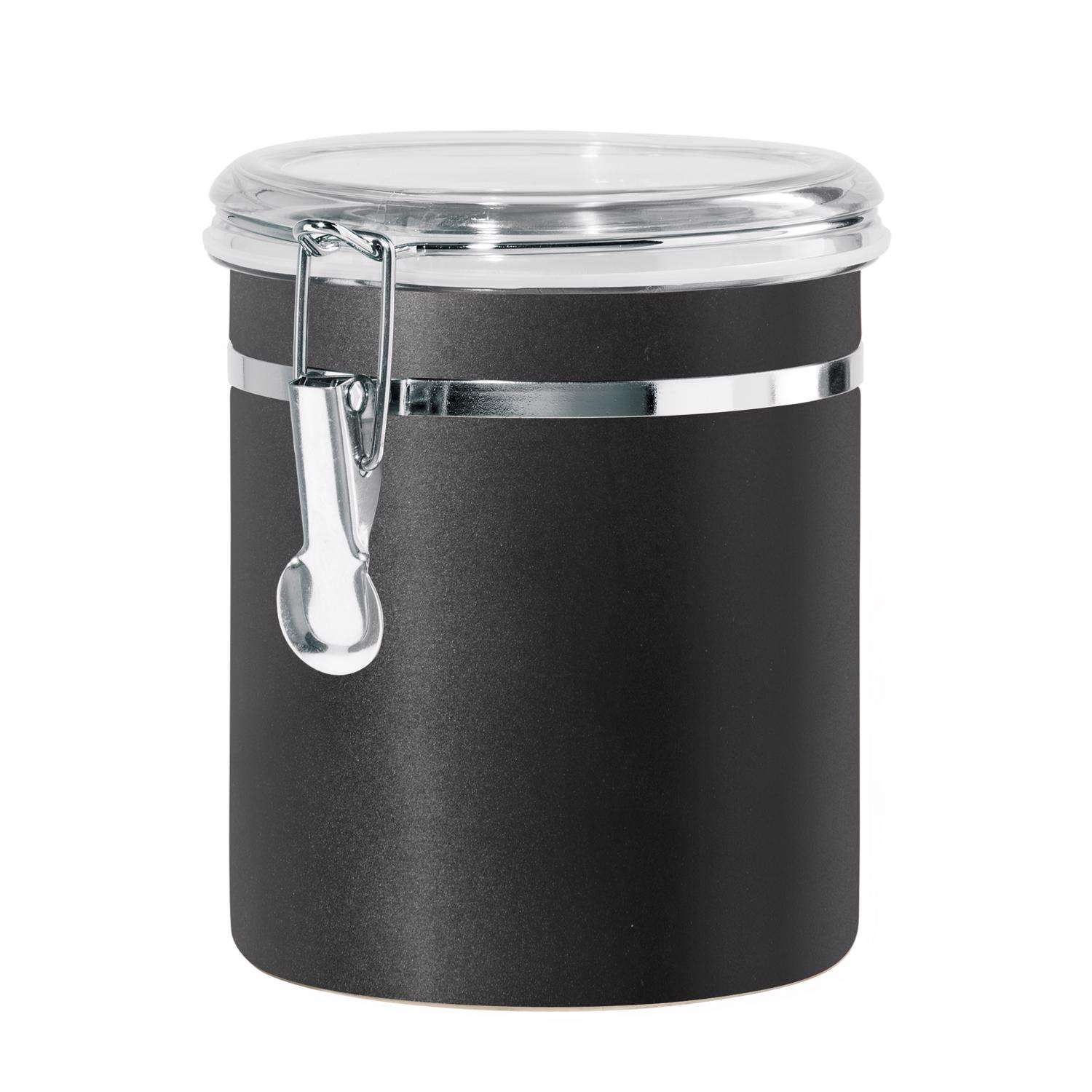 Oggi 47 oz Black Clamp Canister 1 pk - Ace Hardware