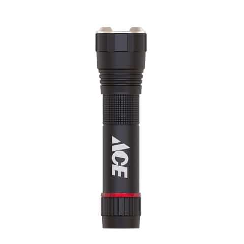 Ace Black LED Flashlight 18650 Battery - Ace Hardware
