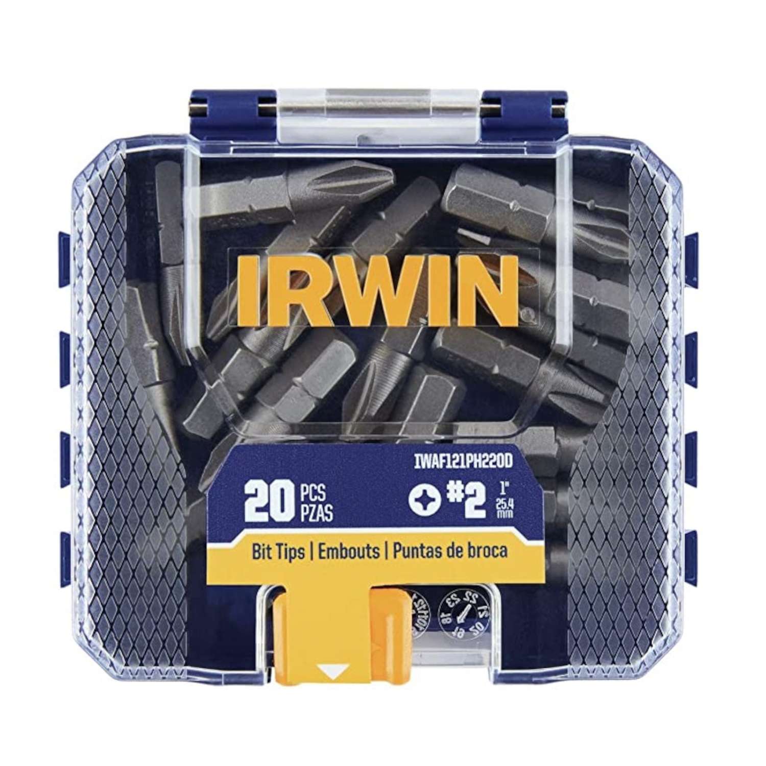 Irwin Phillips #2 X 1 in. L Screwdriver Bit Set Steel 20 pc - Ace Hardware