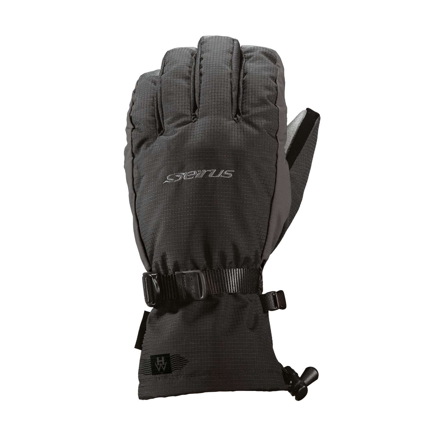 Seirus Heatwave Accel XL Rip Stop Shell Insulated Black Cold Weather ...