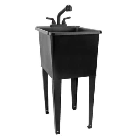 Tehila 17.75 in. W X 23.25 in. D Freestanding Thermoplastic Utility ...