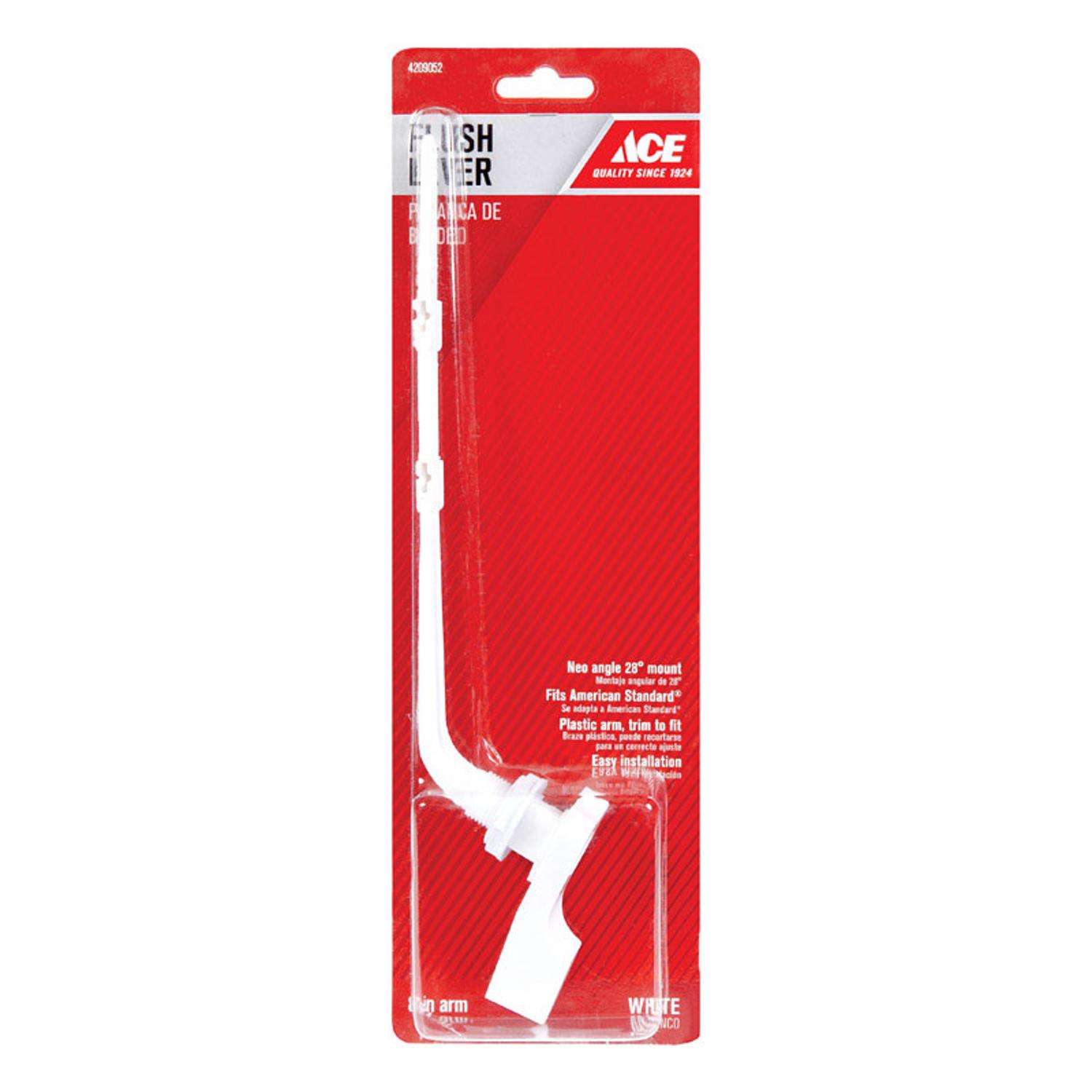 Ace Flush Lever White Plastic For American Standard - Ace Hardware