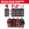 Milwaukee PACKOUT SHOP STORAGE Garage Organizer Magnetic Tray Black/Red ...