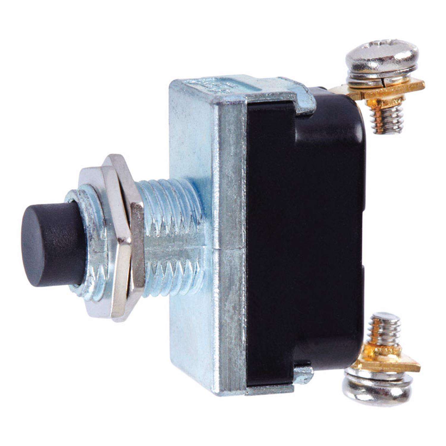 Jandorf 16 amps Single Pole Push Button Power Tool Switch Black/Silver ...