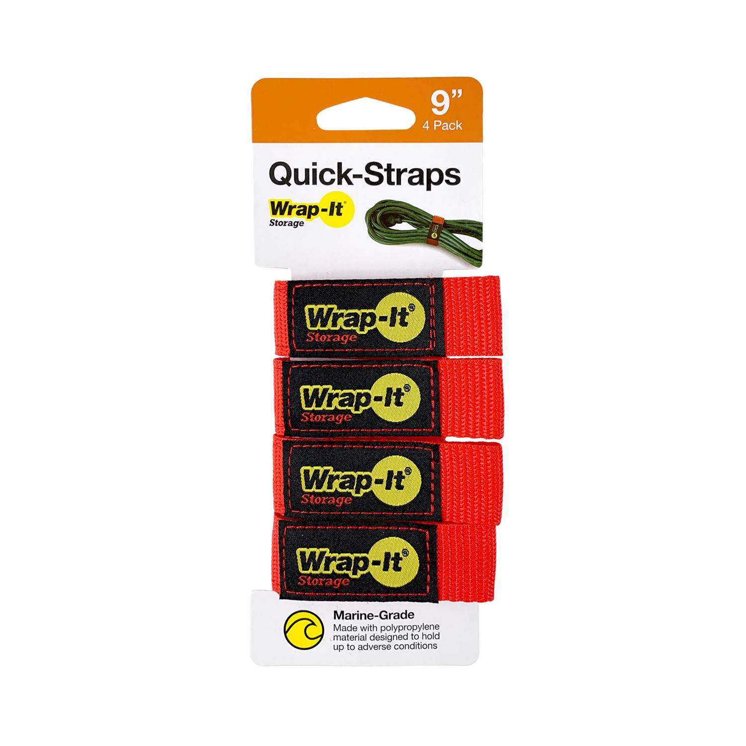 Wrap-It Storage 9 in. L Red Polypropylene Cable Wrap - Ace Hardware