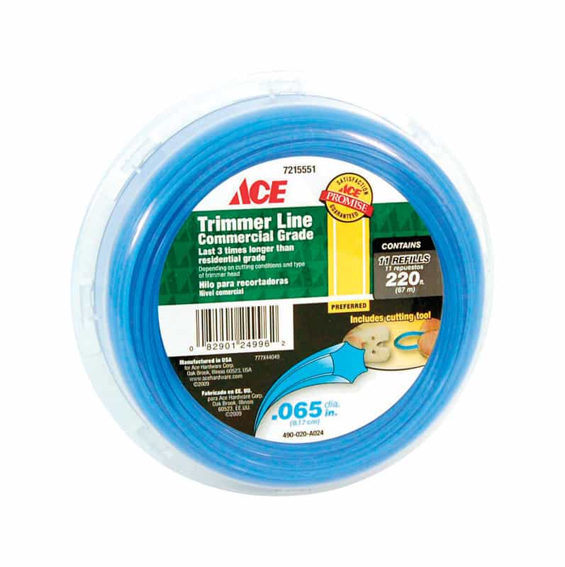 Ace Commercial Grade 0.065 in. Dia. x 220 ft. L Trimmer Line - Ace Hardware