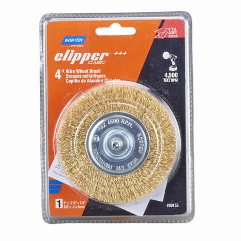 Norton Clipper 4 in. Coarse Wire Wheel Carbon Steel 4500 rpm 1 pc - Ace ...